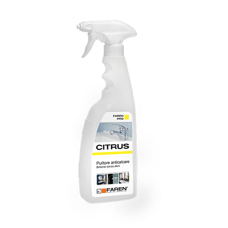 Anti-limescale cleaner for ceramic taps and shower cubicles 750ml CITR ...