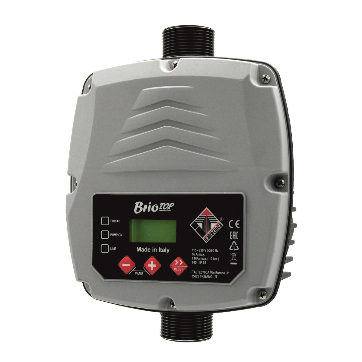 Digital electronic pressure switch for BRIO TOP 2.0 electric pumps ...