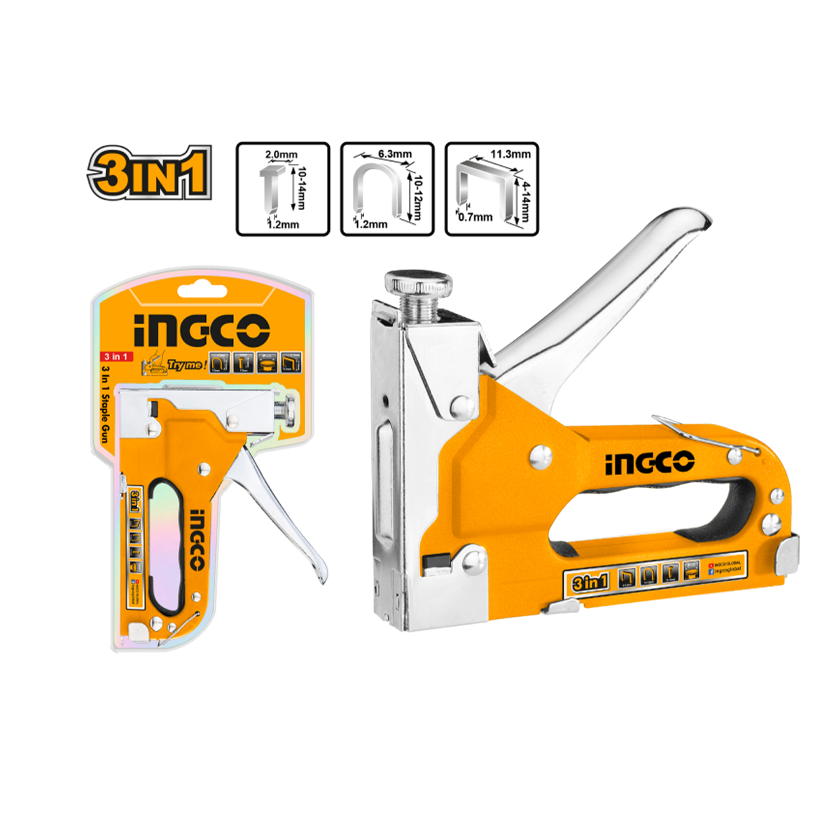 3-in-1-Handtacker-Nagler - INGCO – Brico Home